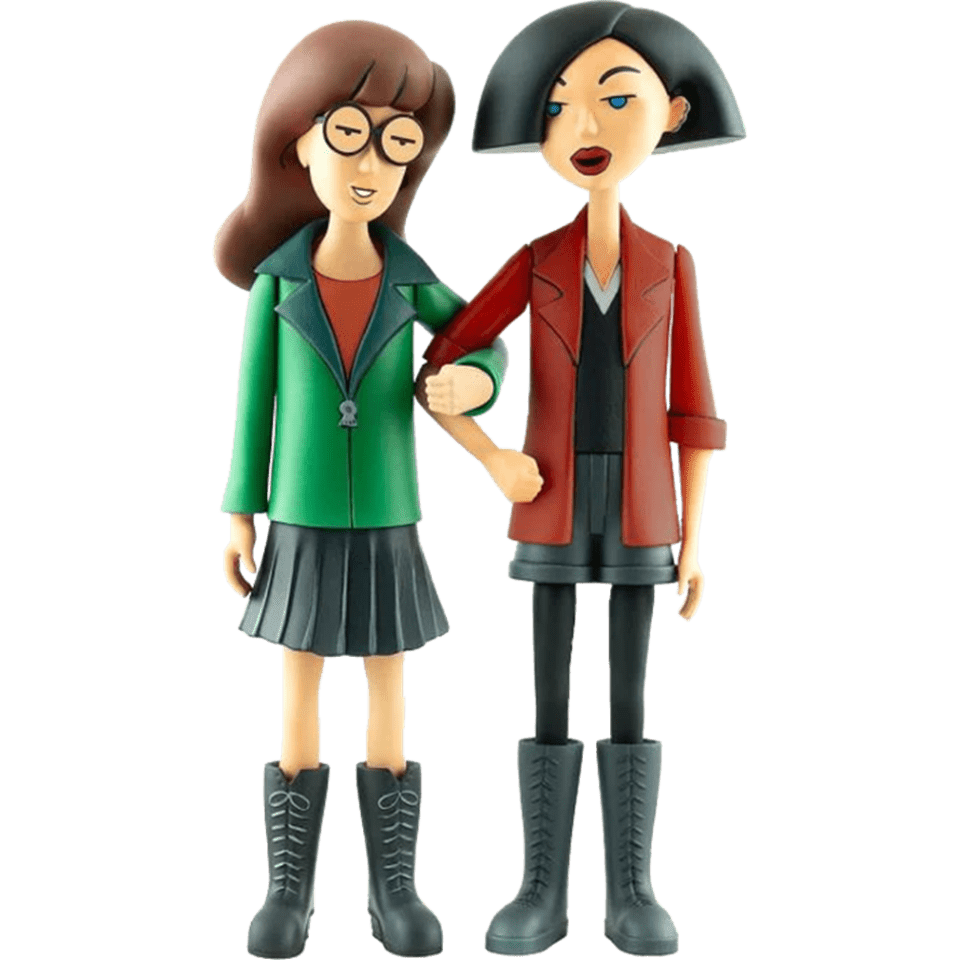 Daria & Jane Daria Mondo Figure Set | Mondo Figure Set | Free shipping ...