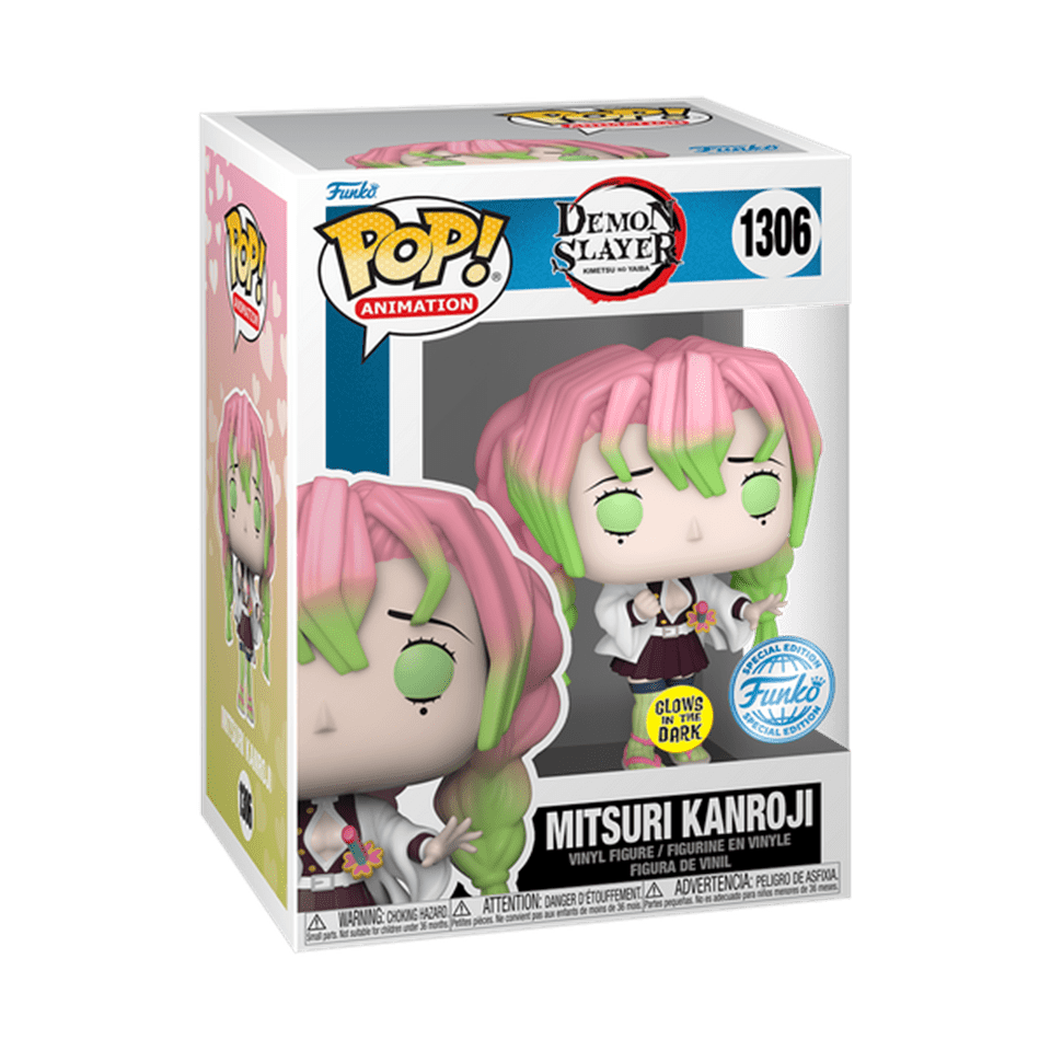 Glow In The Dark Mitsuri Kanroji (1306) Demon Slayer hmv Exclusive Pop ...