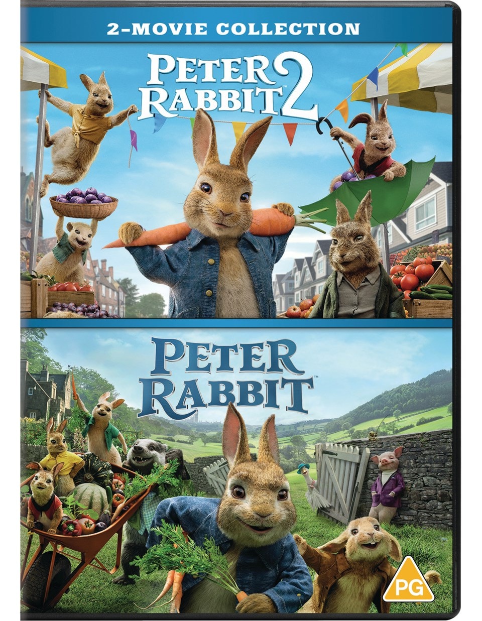 Peter Rabbit/Peter Rabbit 2 | DVD | Free shipping over £20 | HMV Store
