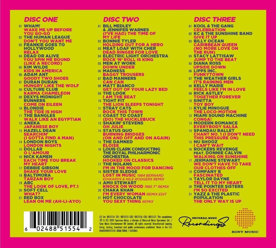 The Best 80s Party Album in the World... Ever! | HMV Store