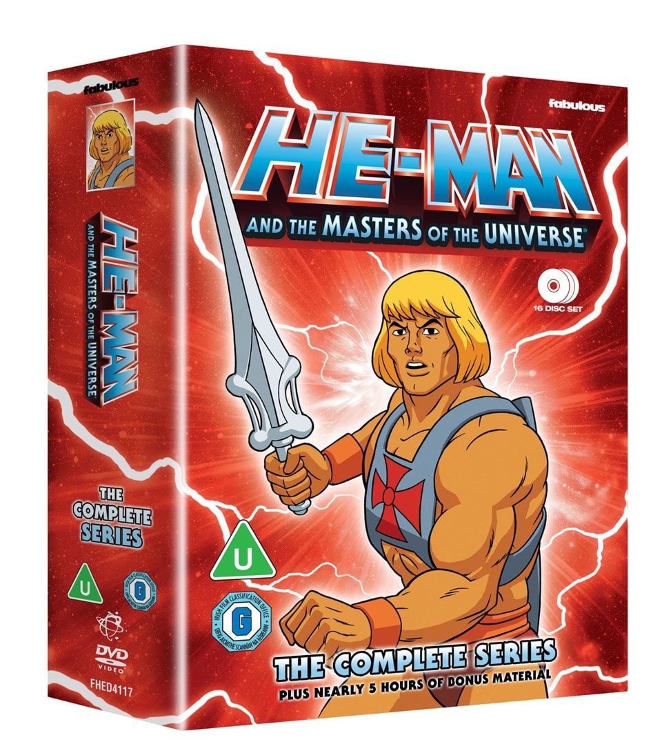 He-Man and the Masters of the Universe: The Complete Series | DVD Box ...