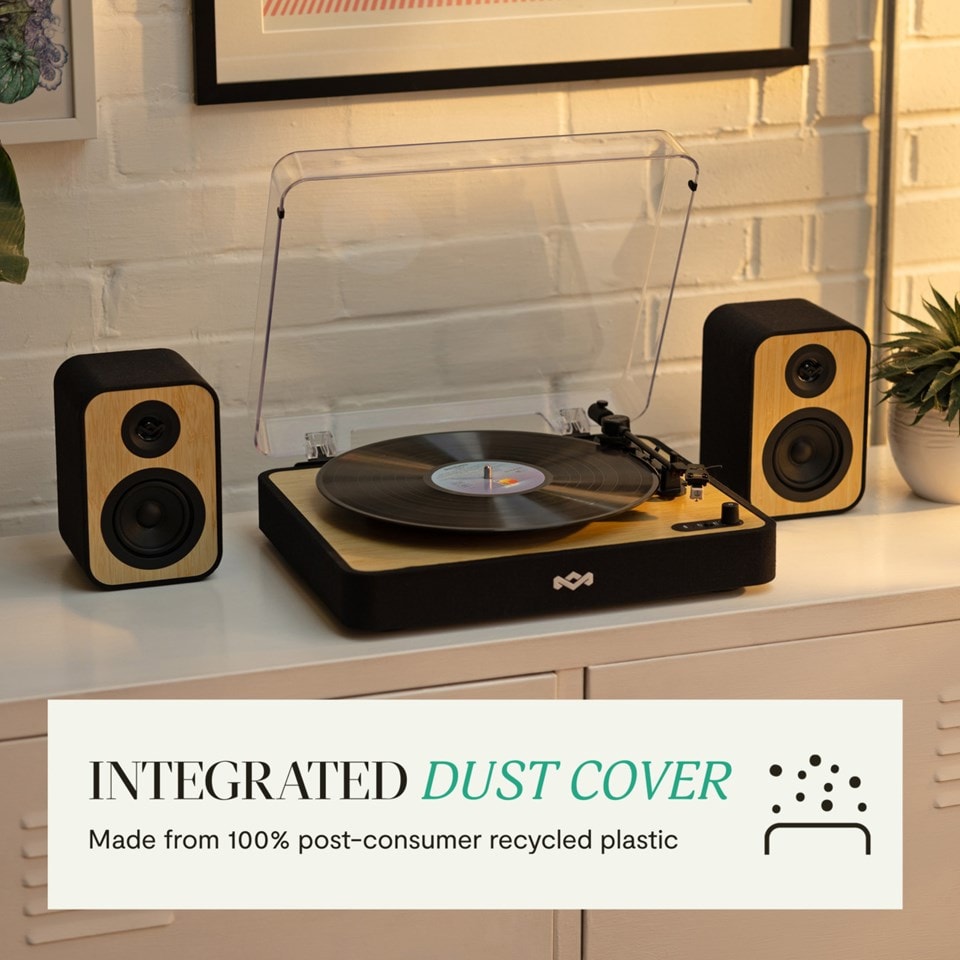 House Of Marley Revolution Bluetooth Turntable & Speakers | HMV Store
