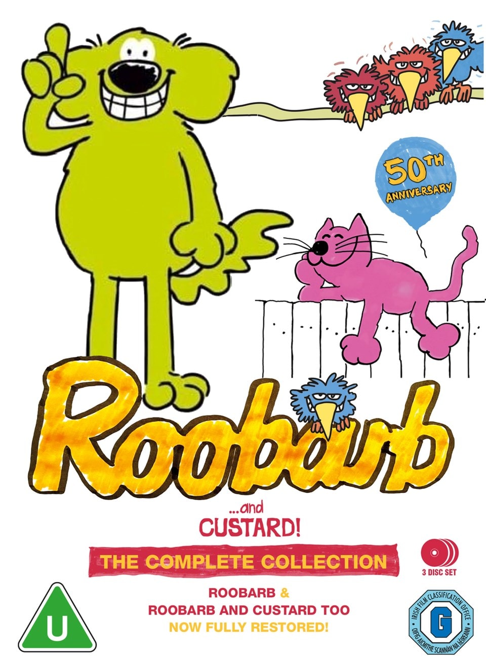Roobarb And Custard The Complete Collection HMV Store Roobarb And Custard The Complete Collection HMV Store