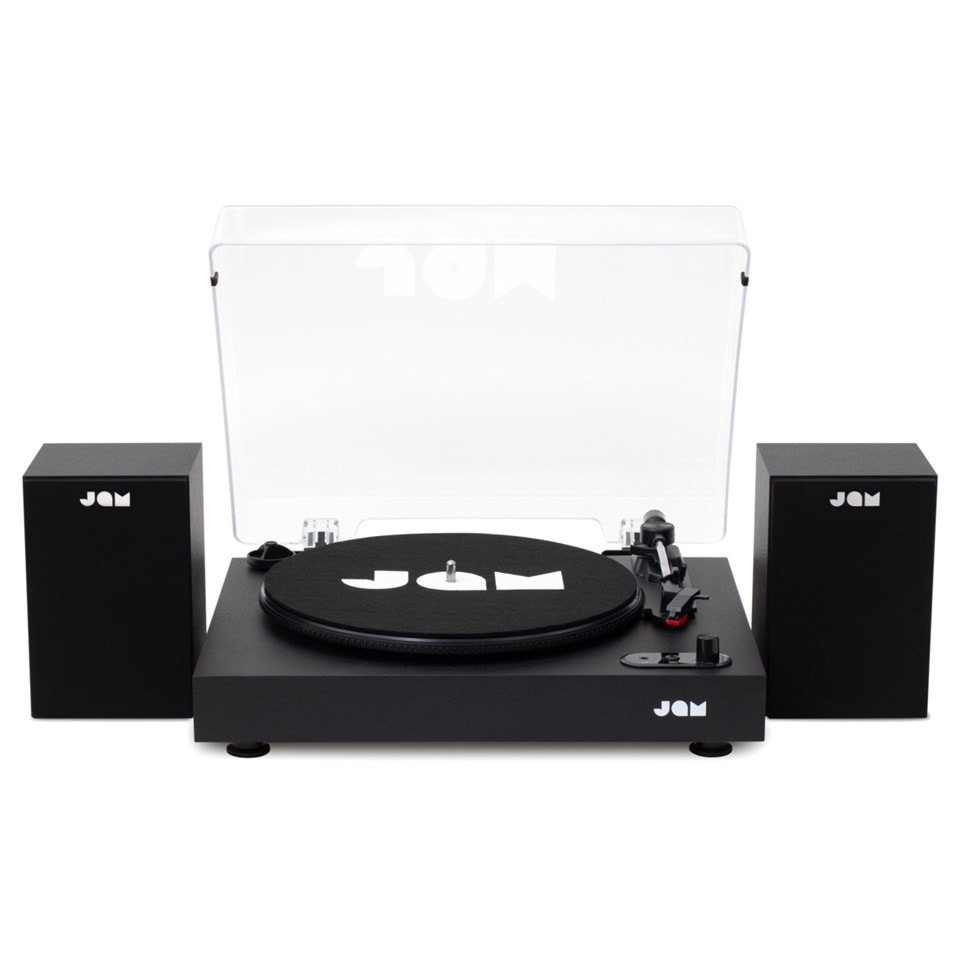 Jam Sound System Black Turntable & Speakers (hmv exclusive) | Turntable ...