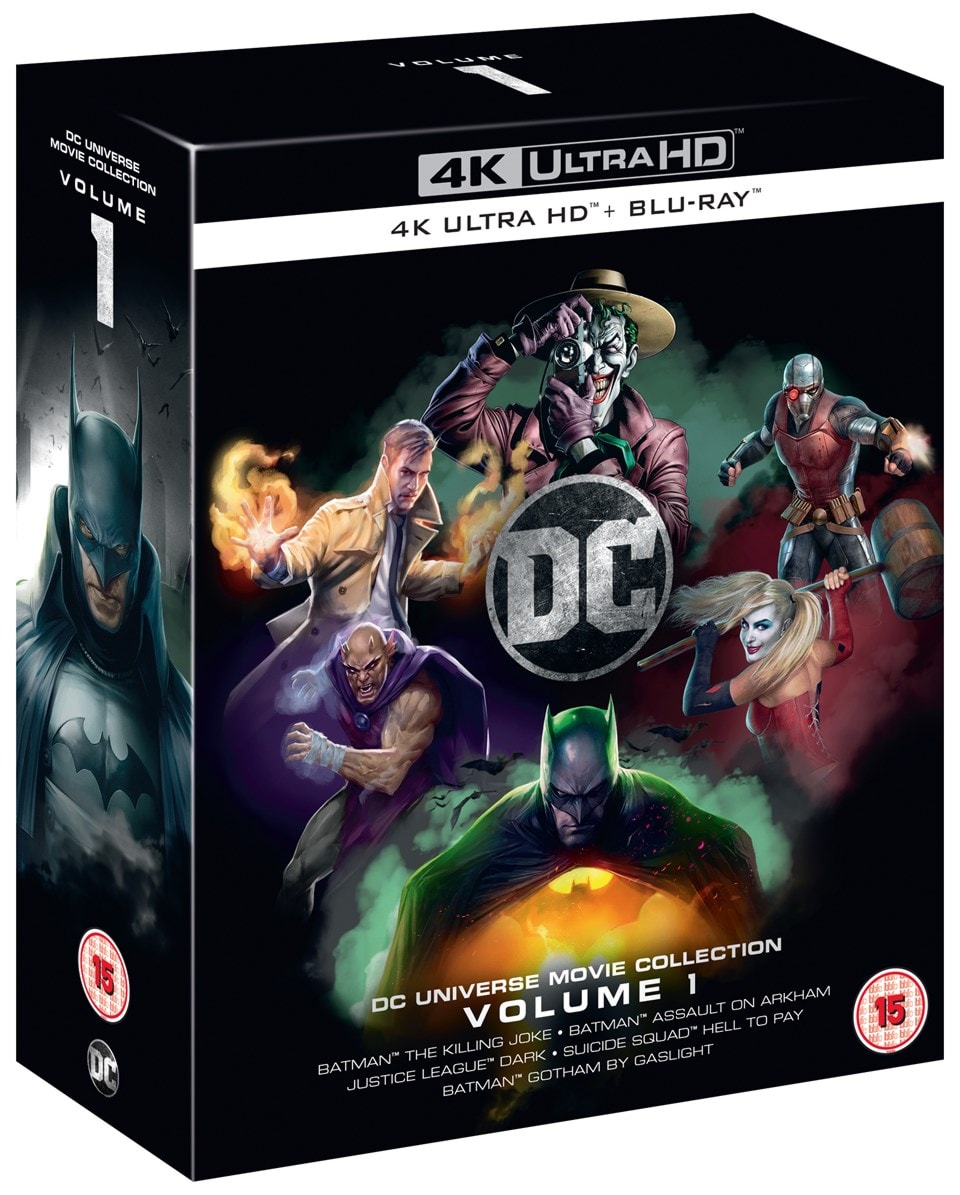 DC Animated Film Collection: Volume 1 | HMV Store