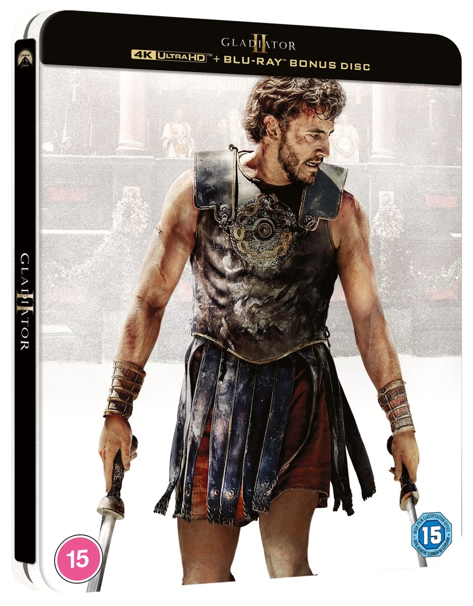 Gladiator II (hmv Exclusive) Limited Edition 4K Ultra HD Deluxe ...