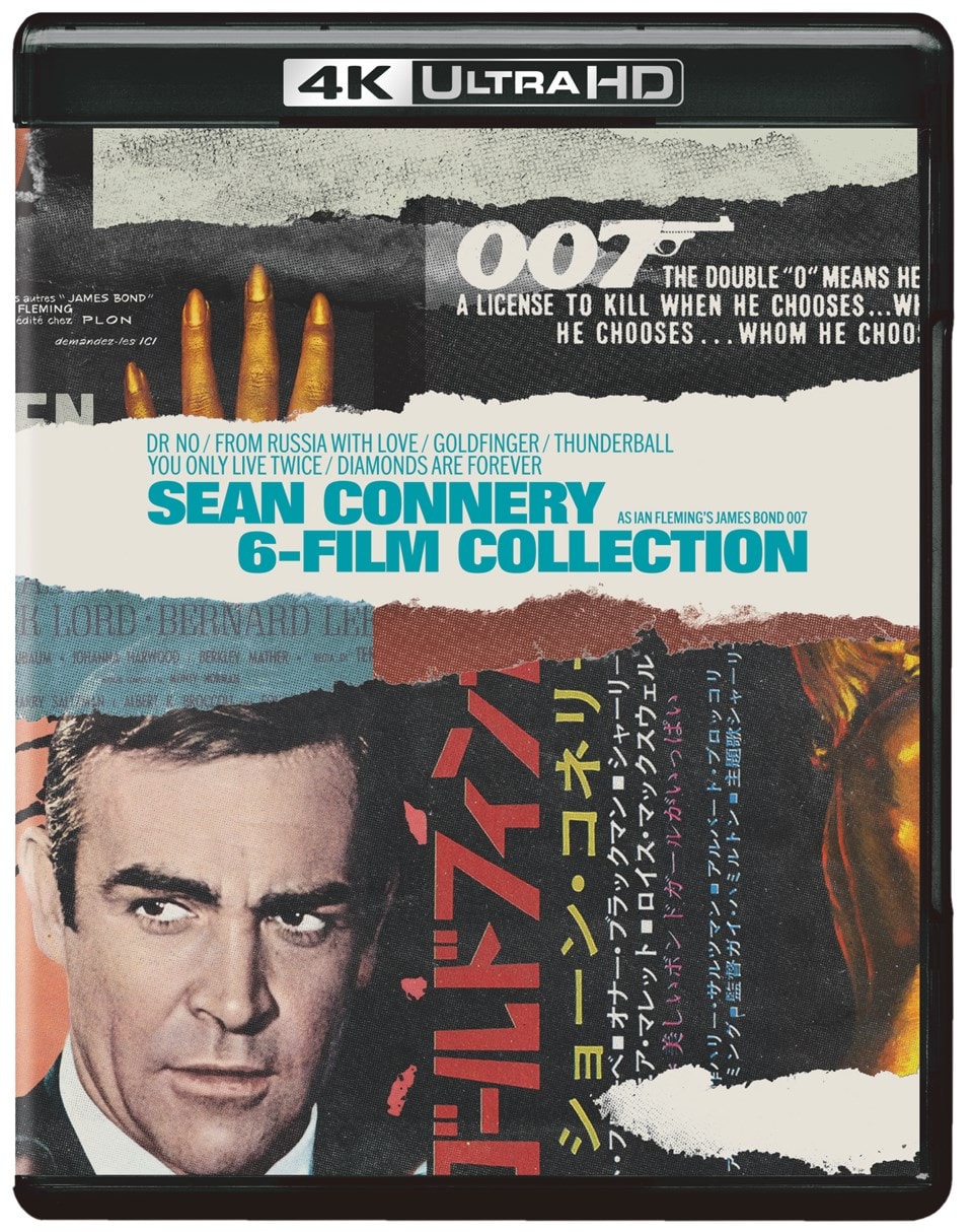 James Bond: Sean Connery 6-film Collection | HMV Store