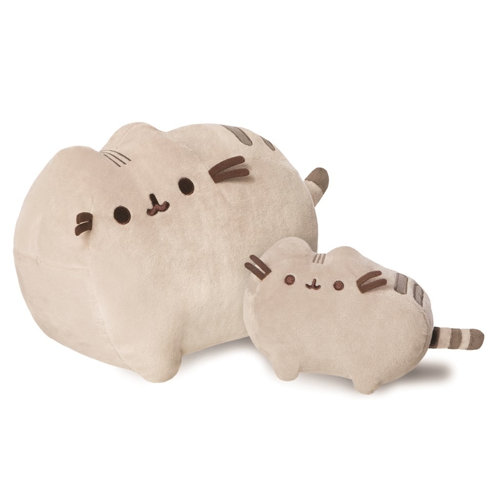 Pusheen Lying Down 9.5in Soft Toy | Soft Toy | Free shipping over £20 ...