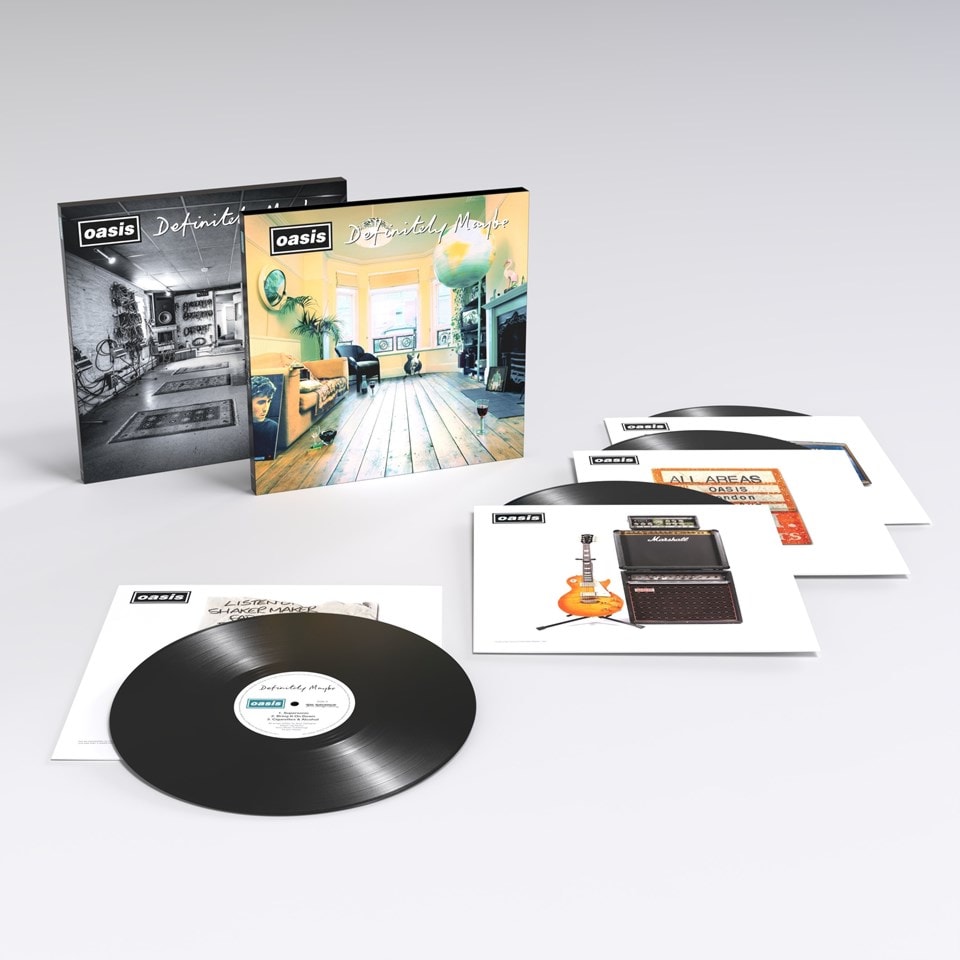 Definitely Maybe - 30th Anniversary Deluxe Edition 4LP | Vinyl 12 ...