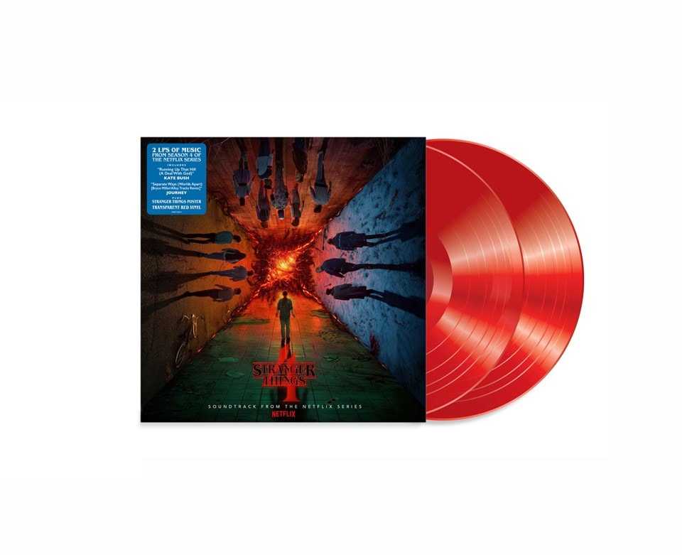 Stranger Things 4 Album | New Limited Edition Red Vinyl LP Record ...