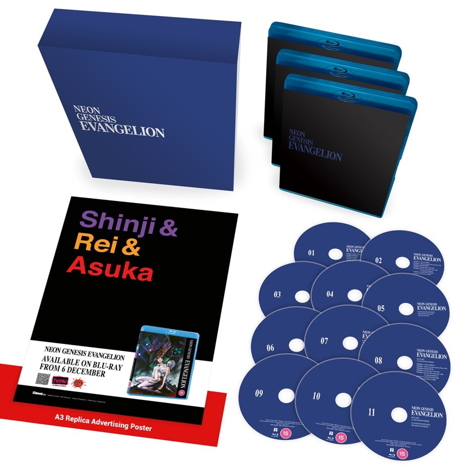 Neon Genesis Evangelion Collection Limited Edition Reissue | Blu-ray ...