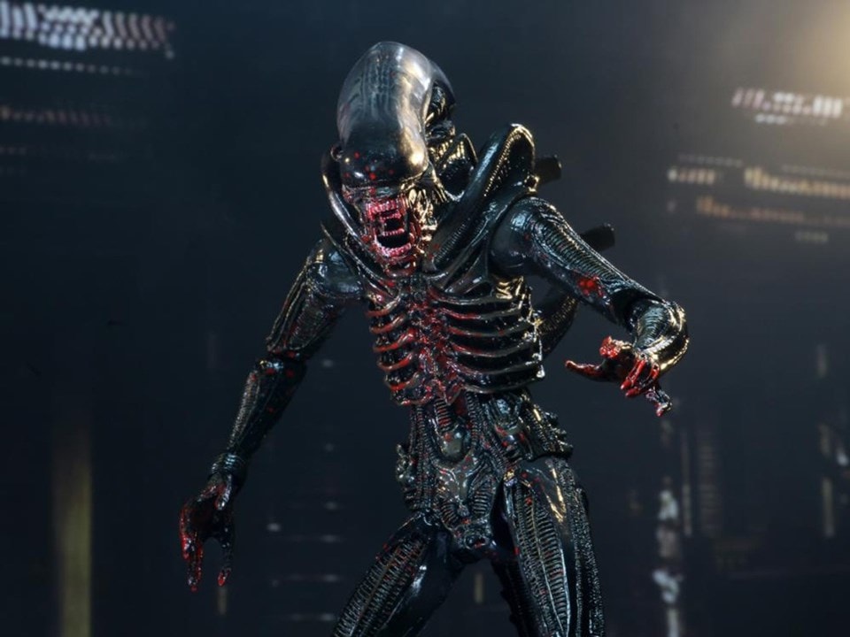 Bloody Xenomorph Alien 40th Anniversary Neca 7" Scale Action Figure ...