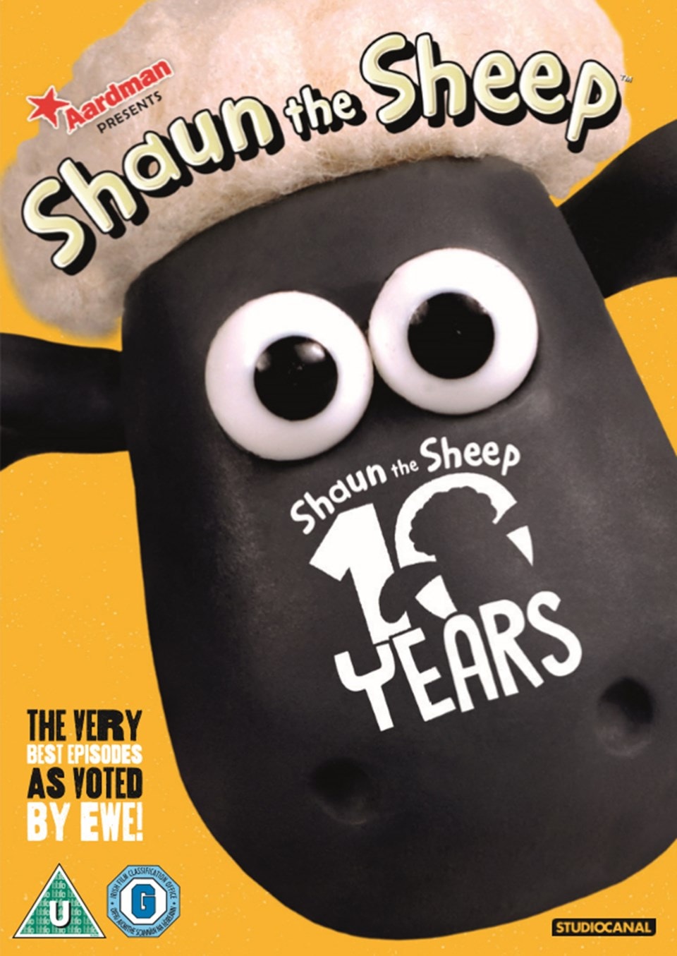 Shaun the Sheep: Best of 10 Years | DVD | Free shipping over £20 | HMV ...
