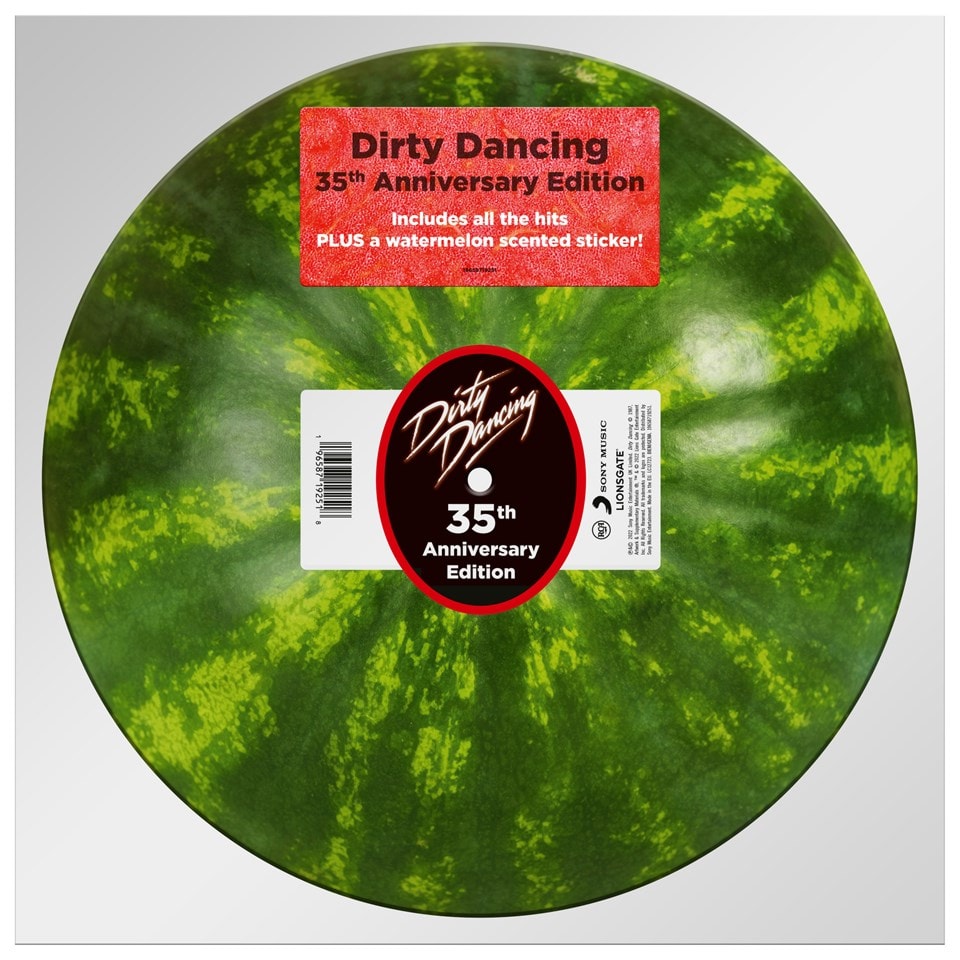 Dirty Dancing: 35th Anniversary Watermelon Picture Disc | Vinyl 12 ...