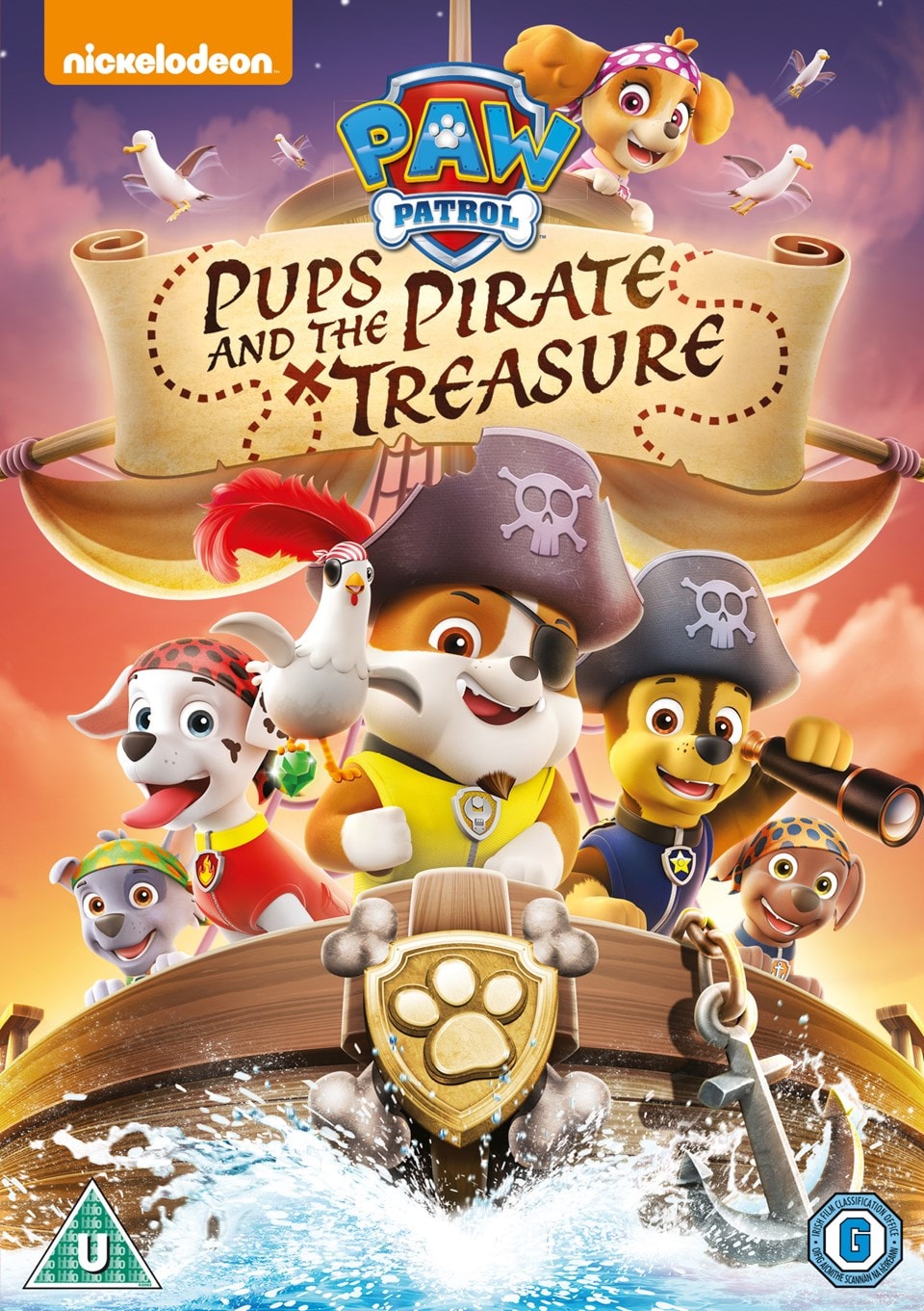 Paw Patrol: Pups and the Pirate Treasure | HMV Store