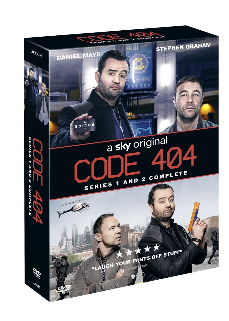 Code 404: Series 1-2 | DVD | Free shipping over £20 | HMV Store