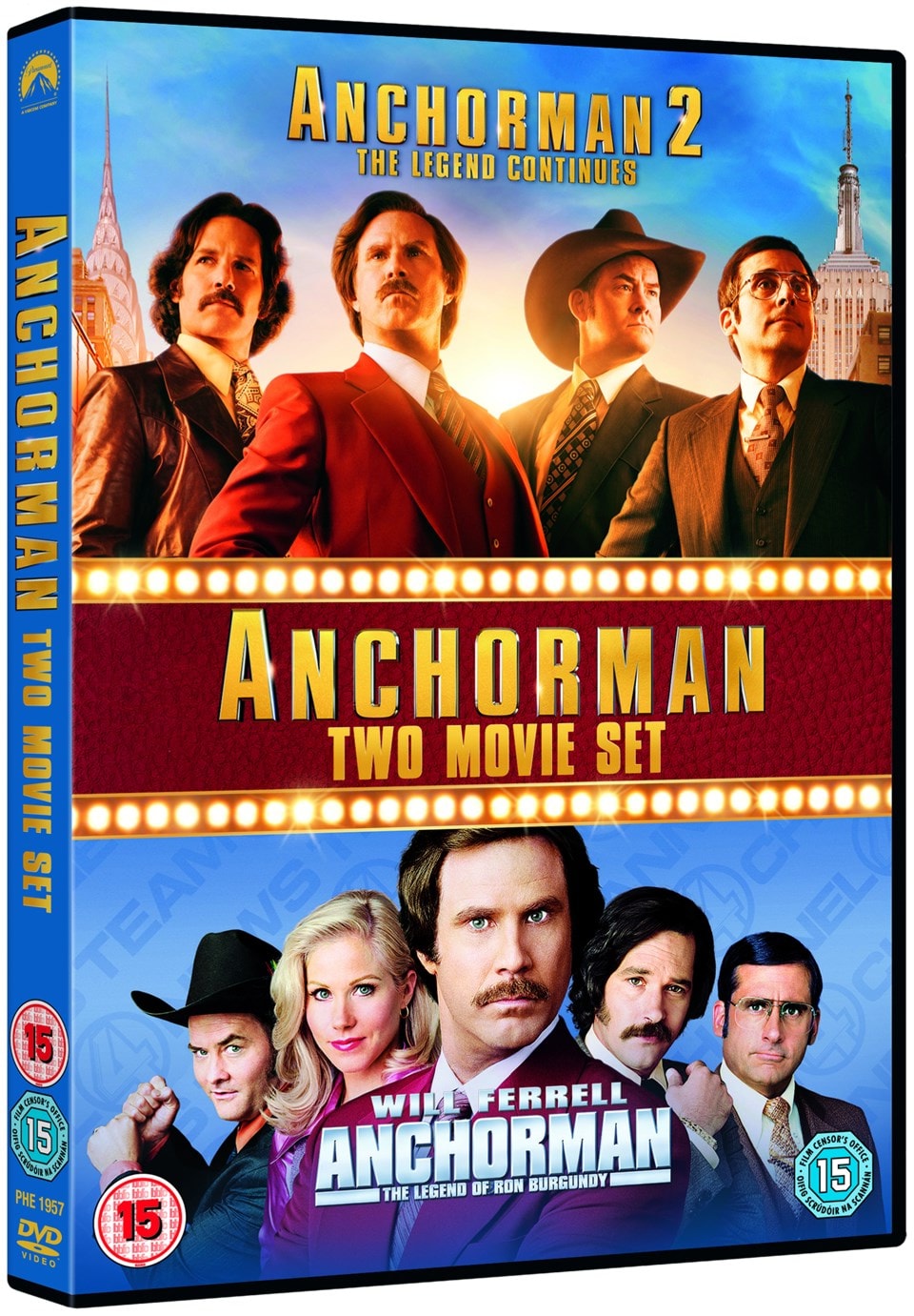 Anchorman/Anchorman 2 | DVD | Free shipping over £20 | HMV Store