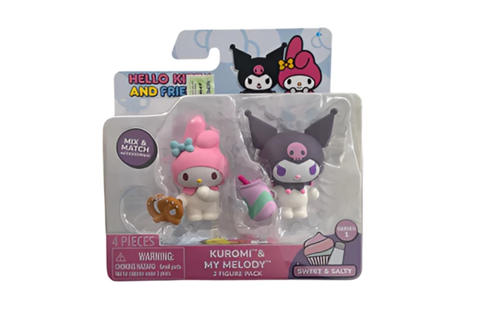 Hello Kitty & Friends 2 Pack Figures Assortment | Figures | Free ...