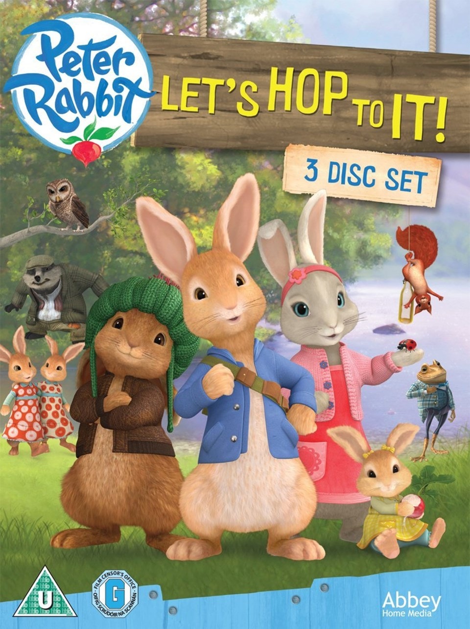 Peter Rabbit: Let's Hop to It | DVD Box Set | Free shipping over £20 ...