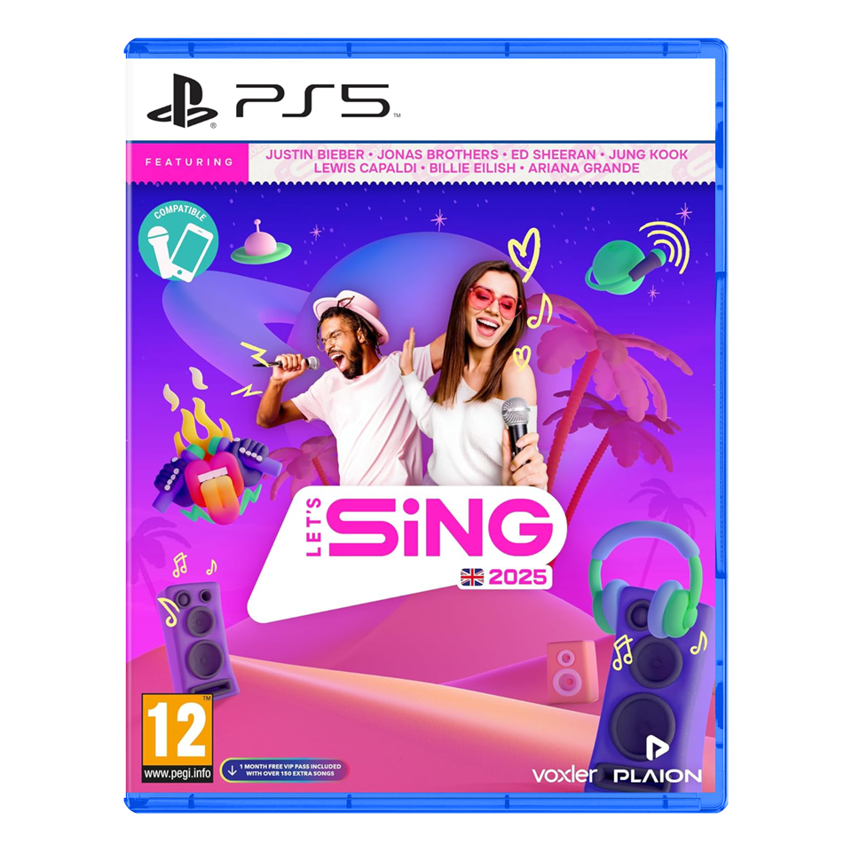 Let's Sing 2025 (PS5) | PlayStation 5 Game | Free shipping over £20 ...