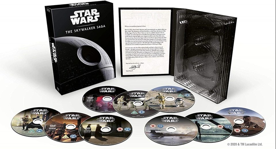 Star Wars: The Skywalker Saga Complete Box Set | DVD Box Set | Free ...
