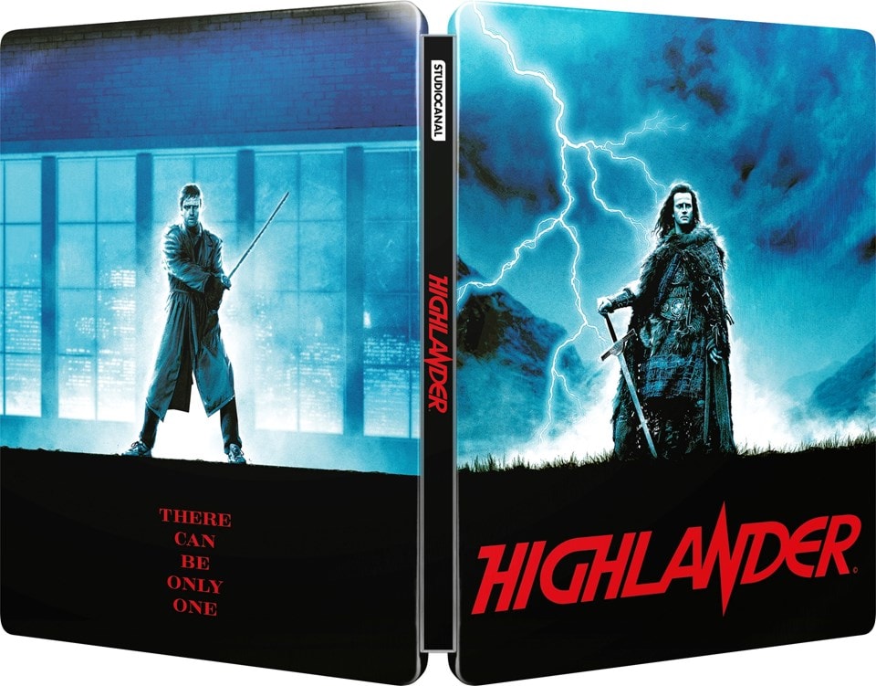 Highlander Limited Edition 4K Ultra HD Steelbook | 4K Ultra HD Blu-ray ...