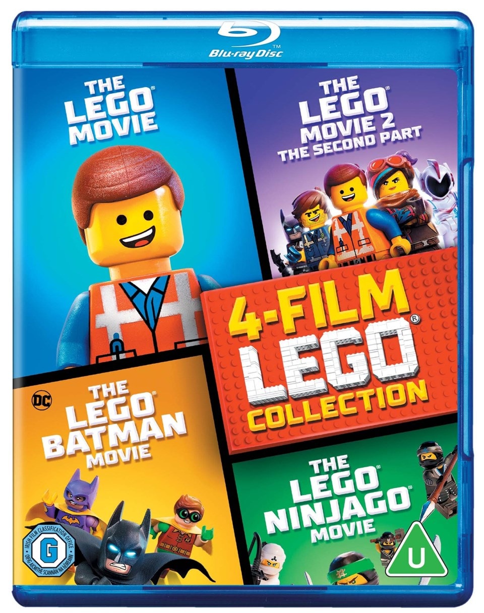 LEGO 4-film Collection | Blu-ray Box Set | Free shipping over £20 | HMV ...