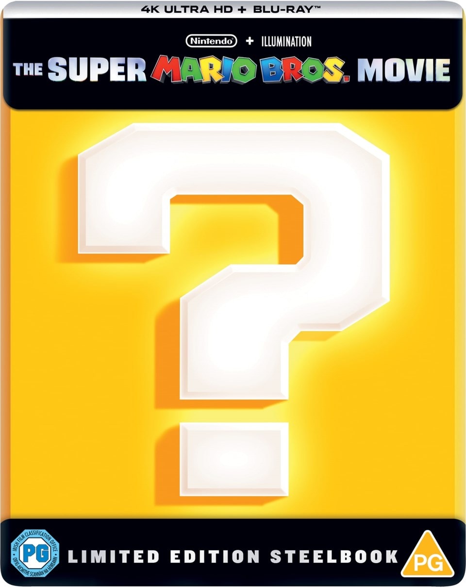 The Super Mario Bros. Movie Limited Edition 4K Ultra HD Steelbook | 4K ...