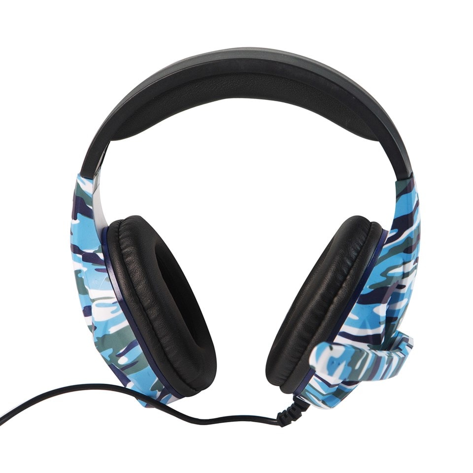Vybe Camo Marine Blue Gaming Headset | Gaming Headset | Free shipping ...