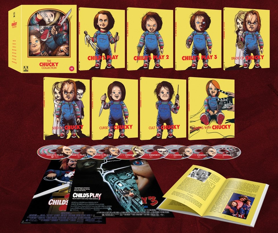The Chucky Collection Limited Edition Blu-ray | Blu-ray Box Set | Free ...