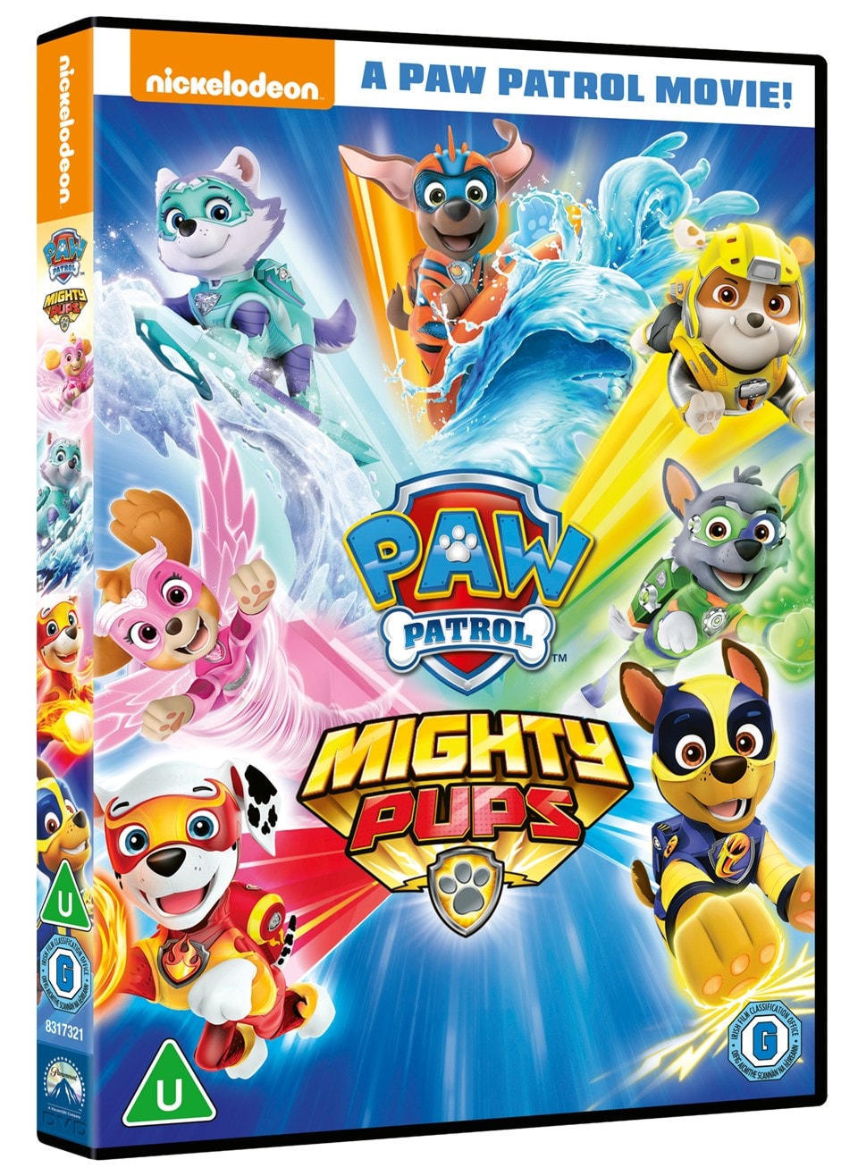 Paw Patrol: Mighty Pups | DVD | Free shipping over £20 | HMV Store