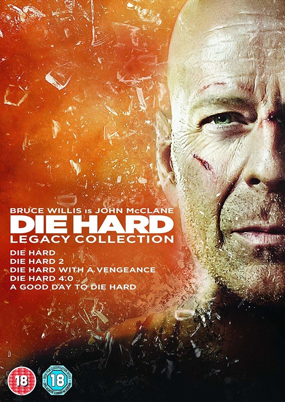 Die Hard: 1-5 Legacy Collection | DVD Box Set | Free shipping over £20 ...