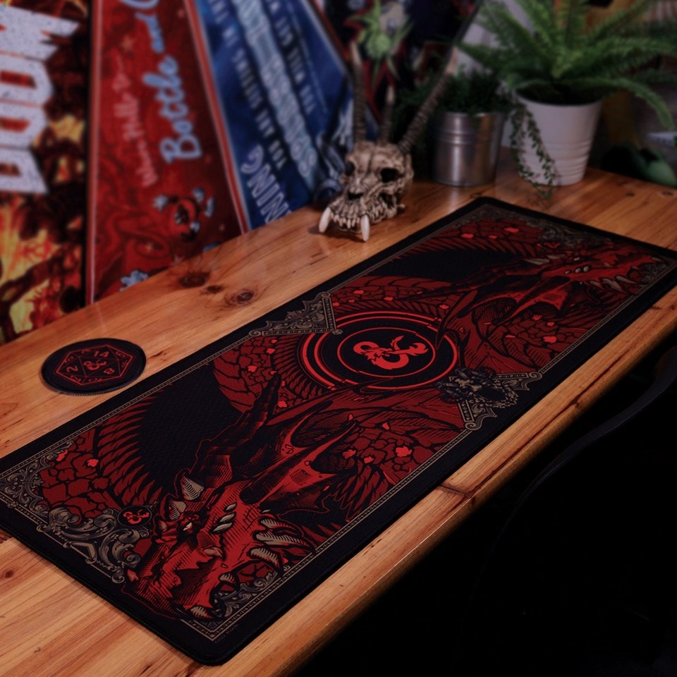 Dungeons & Dragons Desk Pad | Technology Accessories | Free shipping over £20 | HMV Store