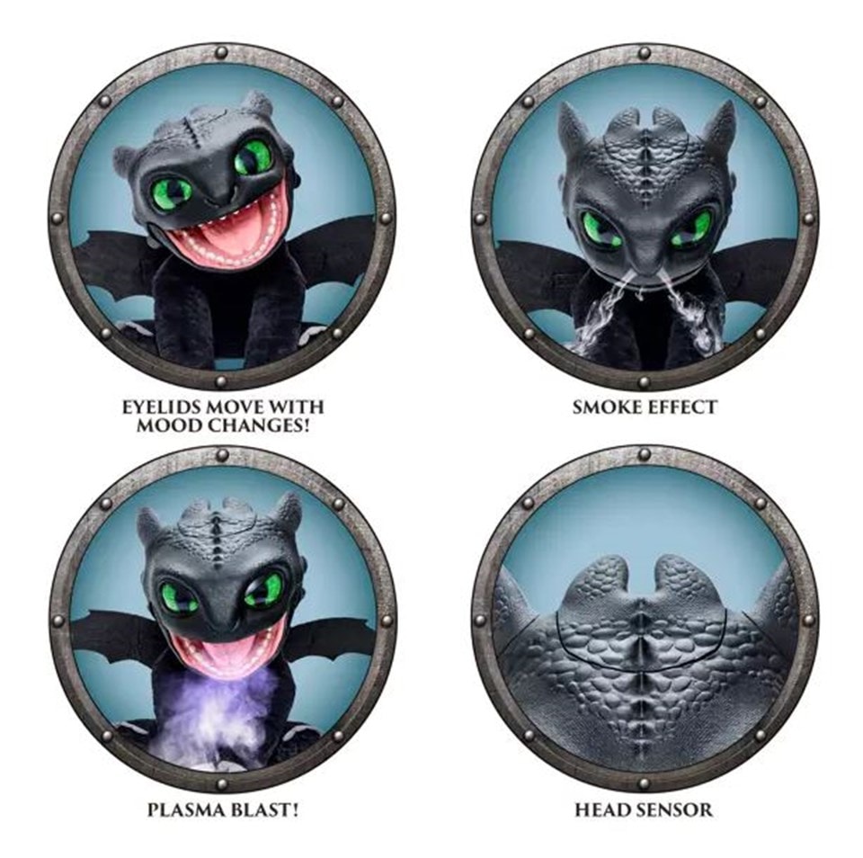 Toothless Hot To Train Your Dragon Puppetronic | HMV Store