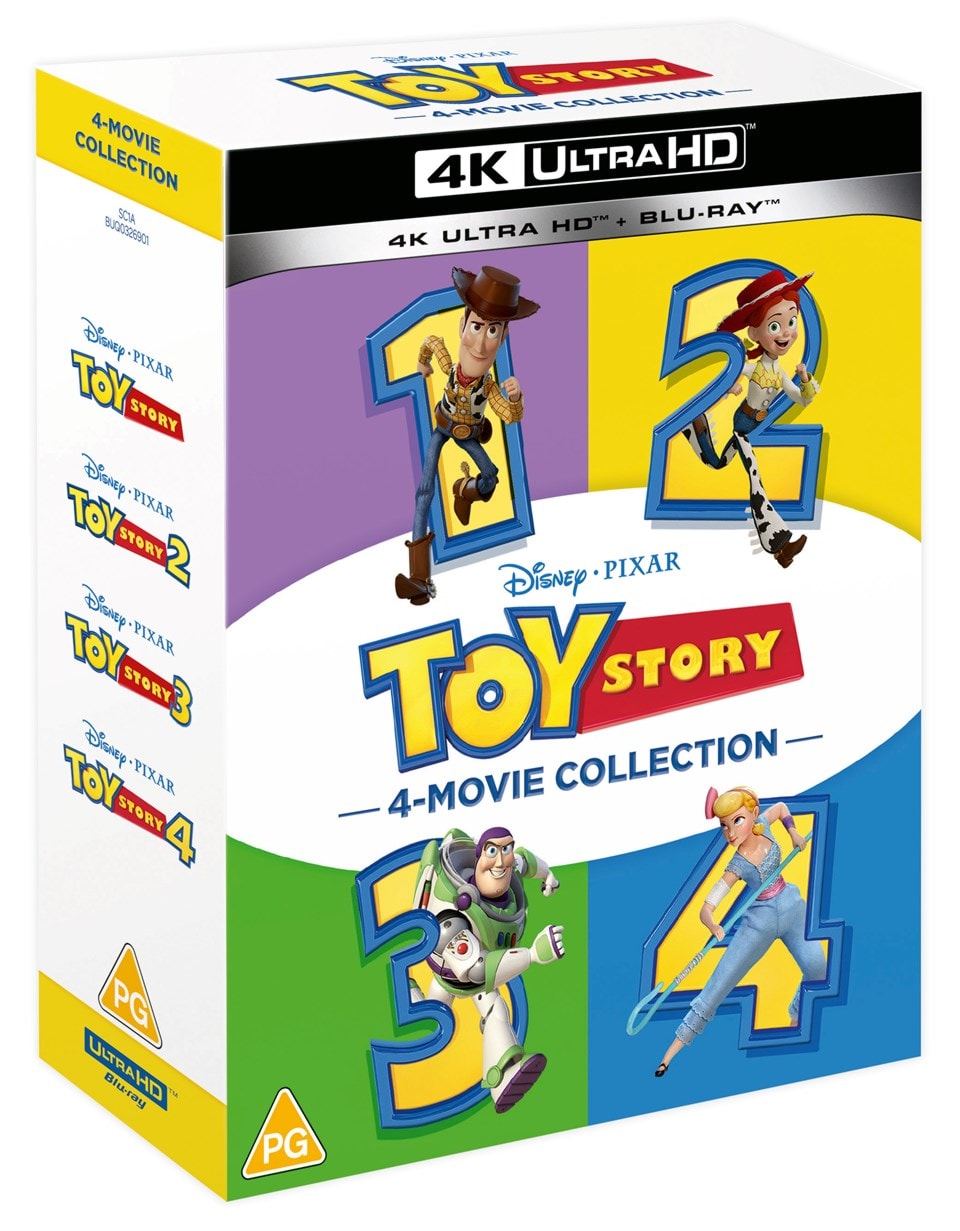 Toy Story: 4-movie Collection | 4K Ultra HD Blu-ray | Free shipping ...