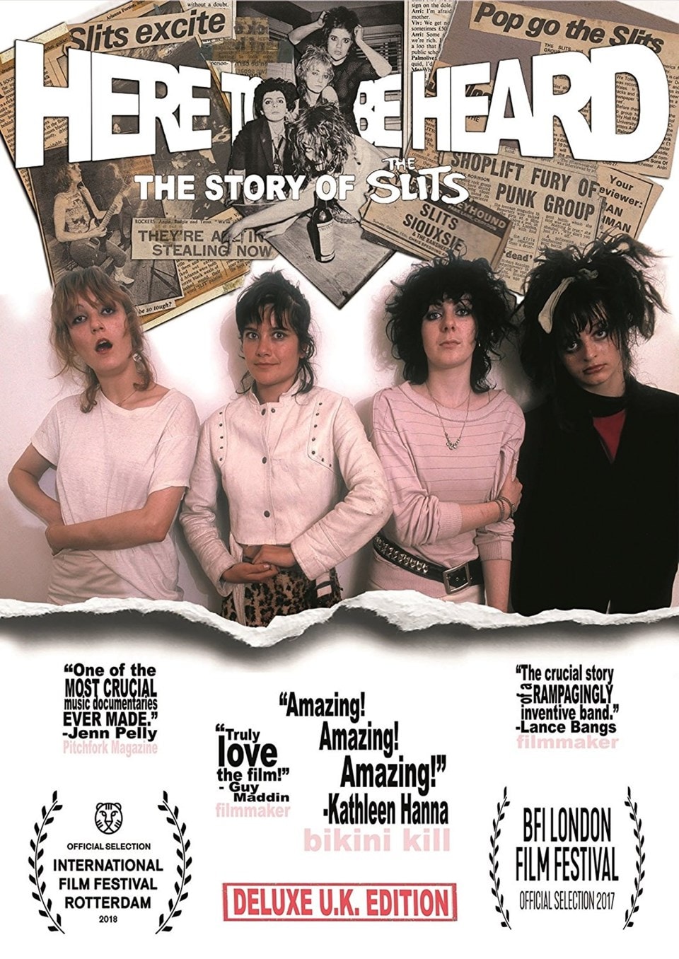 The Slits: Here to Be Heard - The Story of the Slits | DVD | Free ...