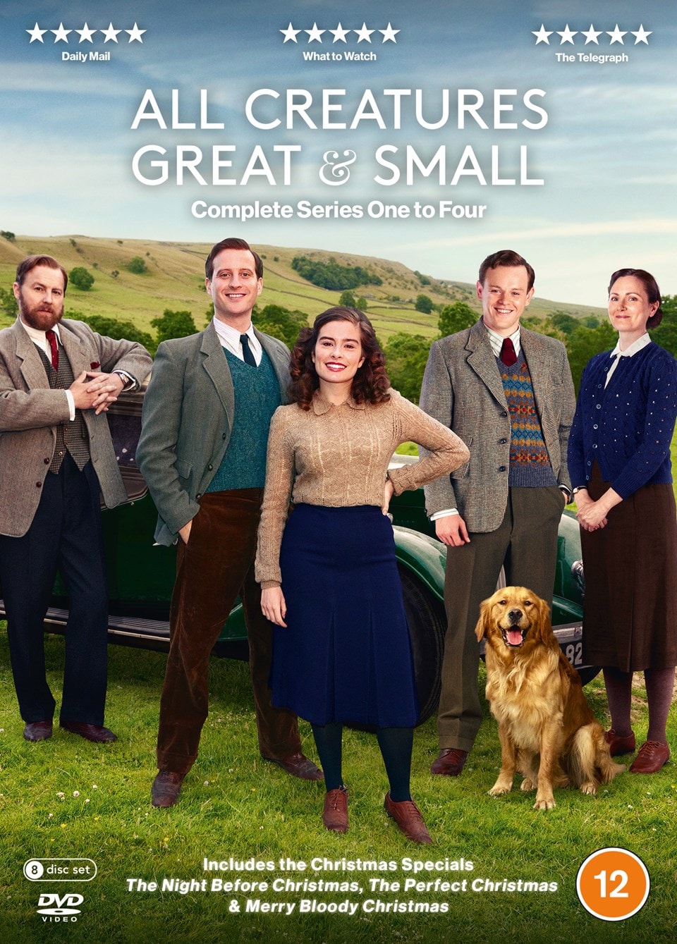 All Creatures Great & Small: Series 1-4 | DVD Box Set | Free shipping over £20 | HMV Store