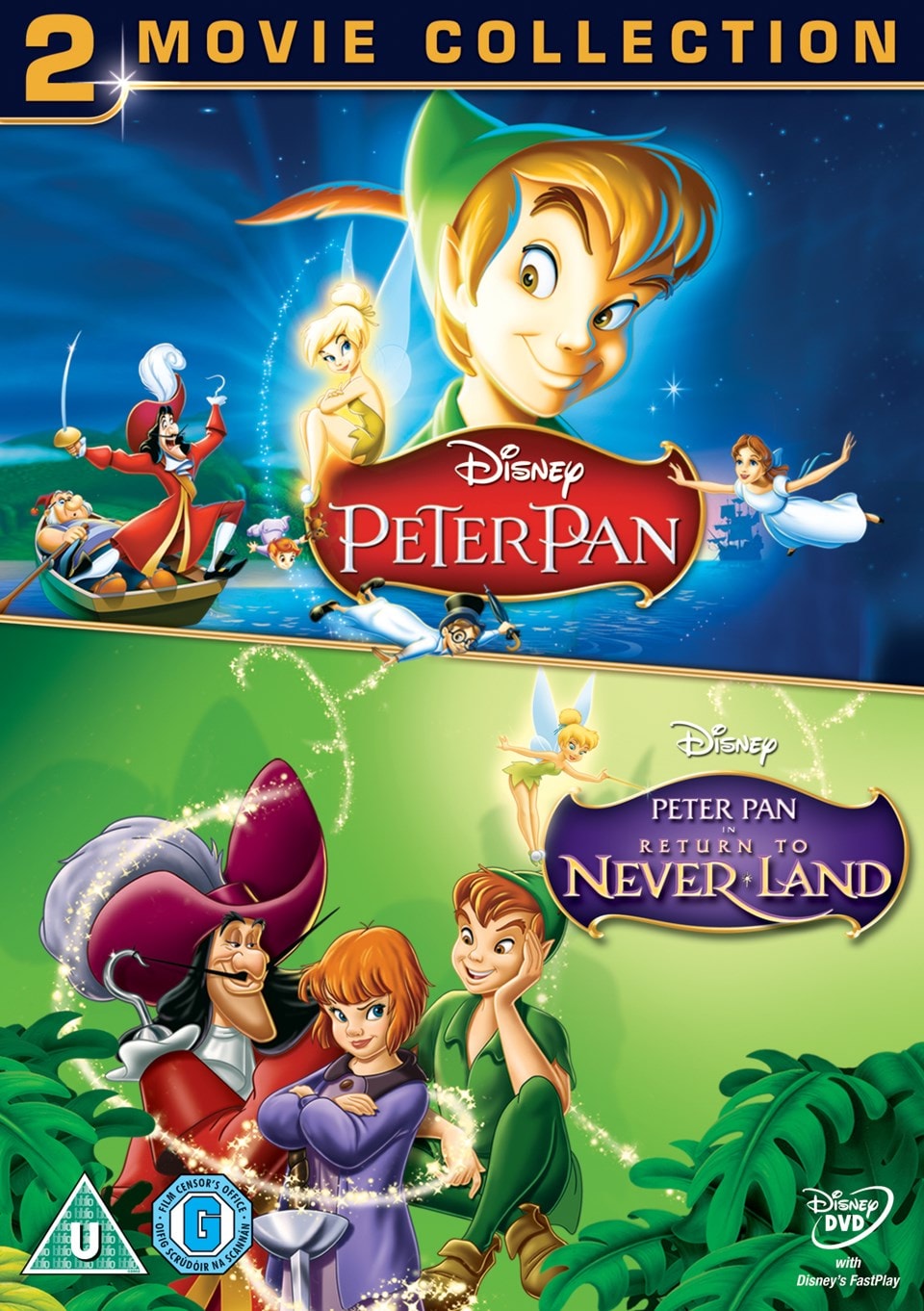 Peter Pan/Peter Pan: Return to Never Land | HMV Store