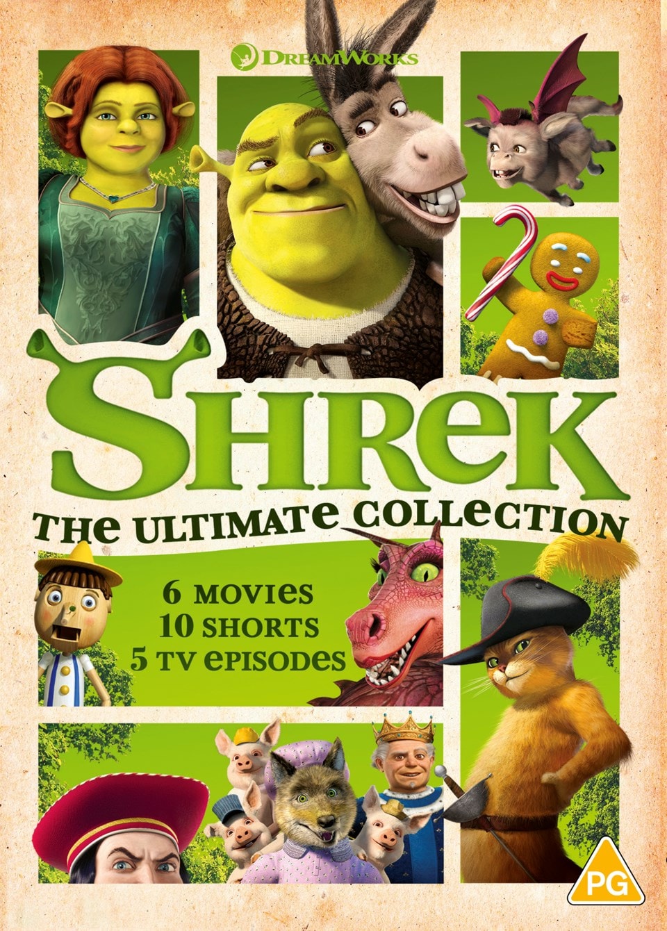 Shrek: The Ultimate Collection | DVD Box Set | Free shipping over £20 ...