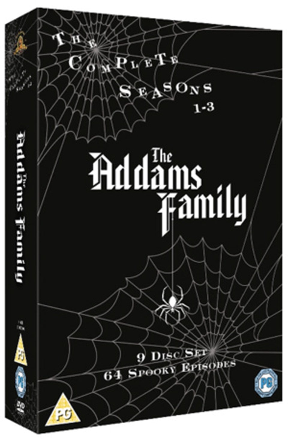 The Addams Family: The Complete Seasons 1-3 | HMV Store