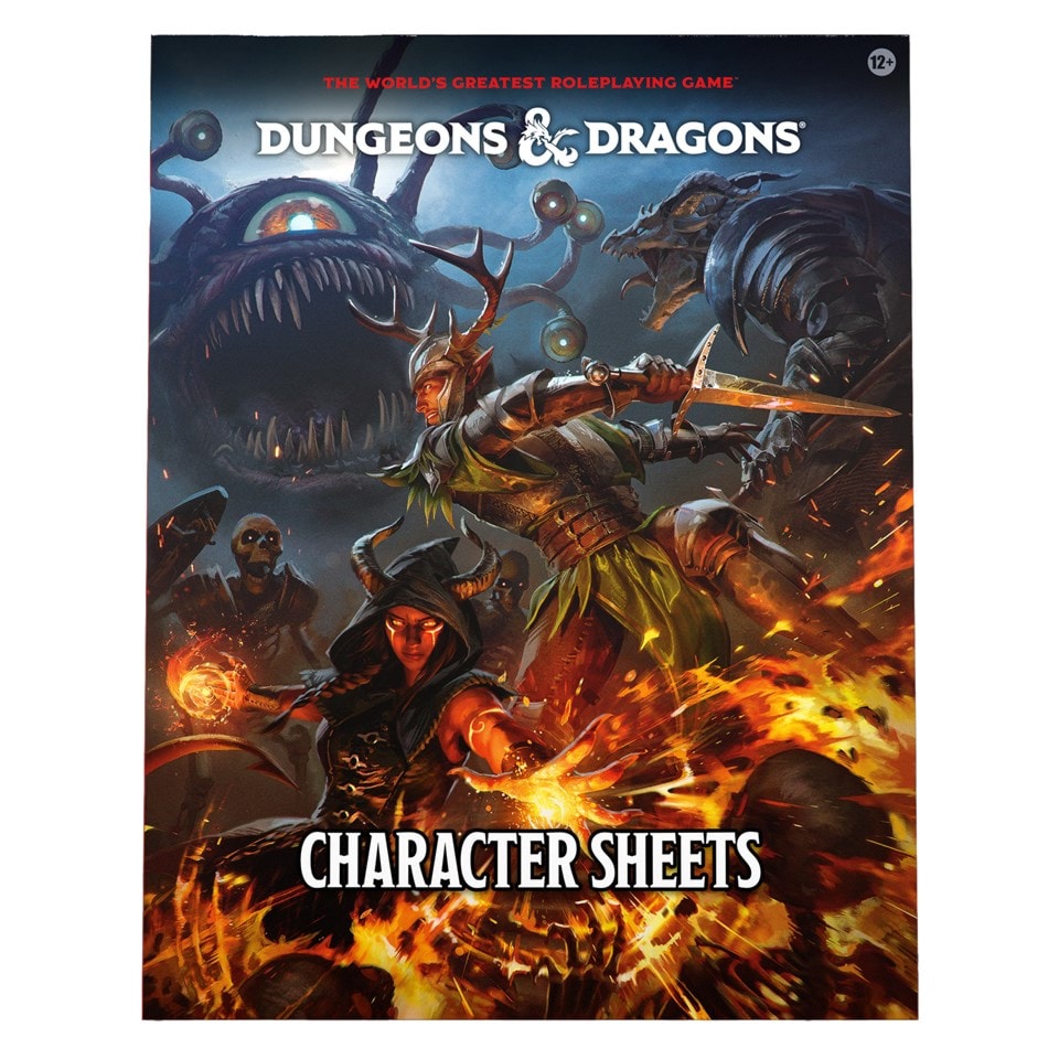 Dungeons & Dragons Character Sheets 2024 | Books | Free shipping over £ ...