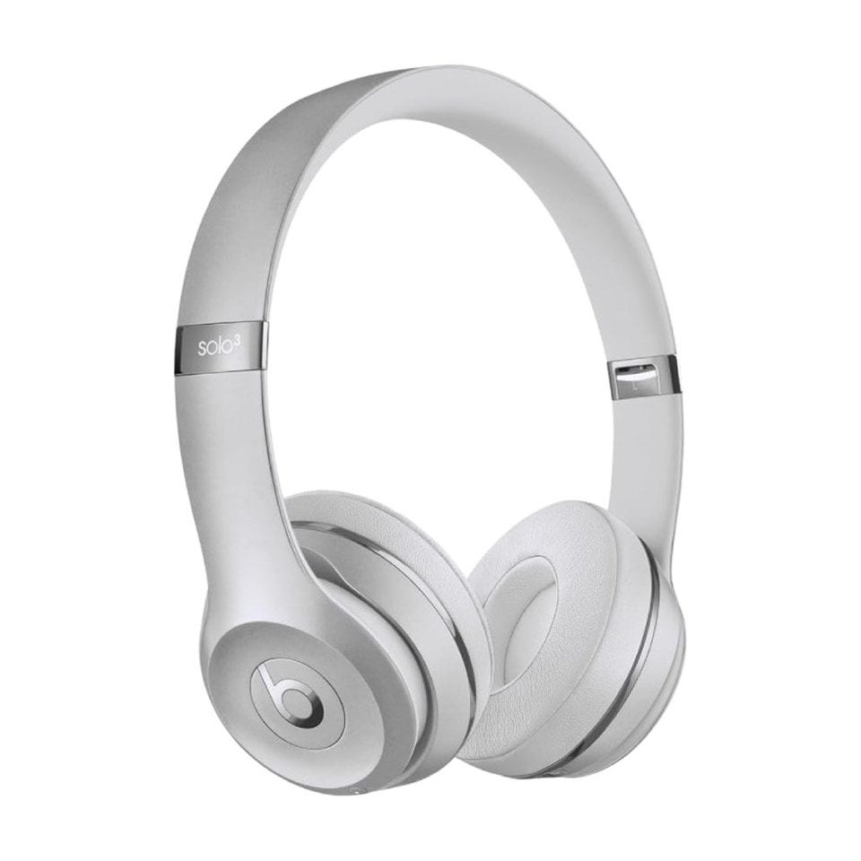 Beats By Dr Dre Solo 3 Wireless Silver Bluetooth Headphones | Bluetooth ...