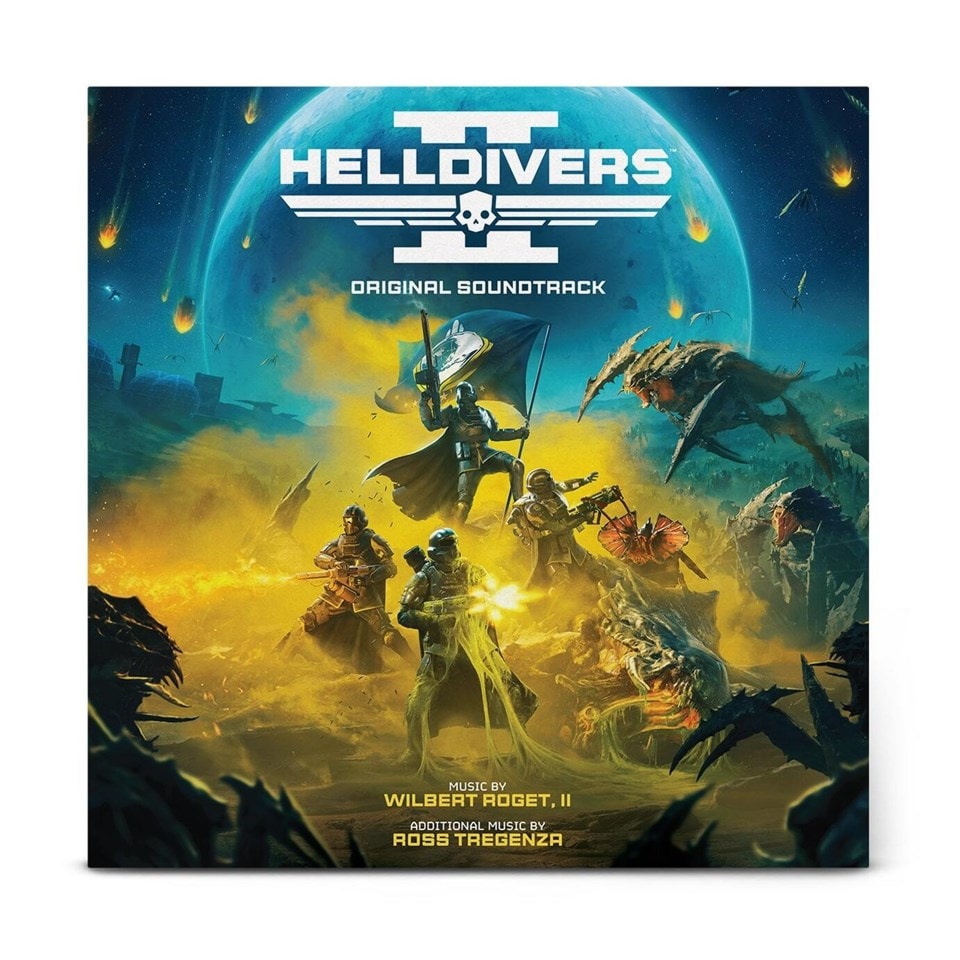 Helldivers 2 - Transparent Yellow Vinyl | Vinyl 12" Album | Free ...