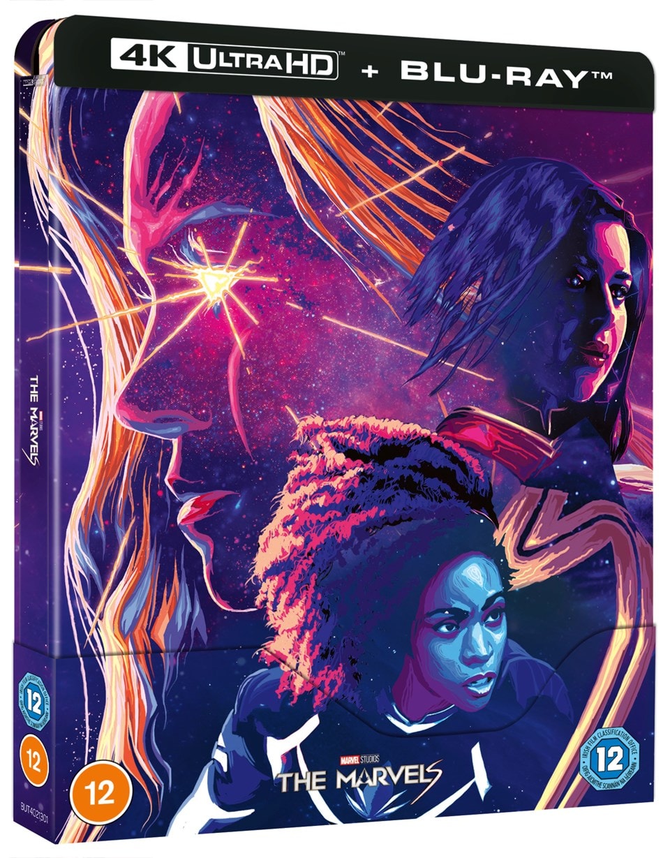 The Marvels Limited Edition 4K Ultra HD Steelbook | 4K Ultra HD Blu-ray ...