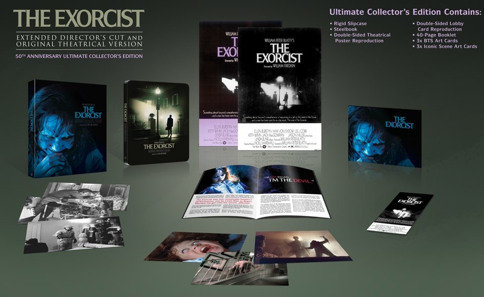 The Exorcist Ultimate Collector's Edition with Steelbook | 4K Ultra HD ...