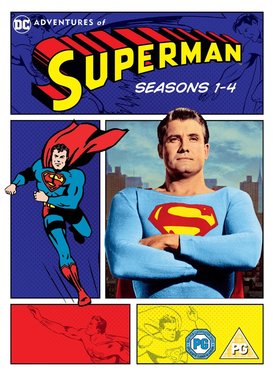 Adventures of Superman: Seasons 1-4 | HMV Store