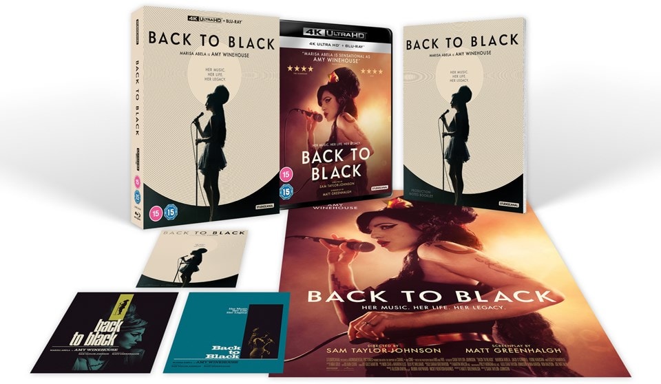 Back to Black (hmv exclusive) First Edition 4K Ultra HD Blu-ray | Limited Collector's Edition ...