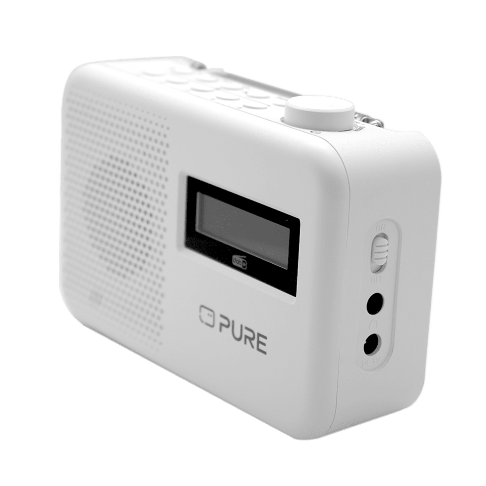 Pure Elan One2 Cotton White DAB+/FM Portable Radio | Radios | Free ...