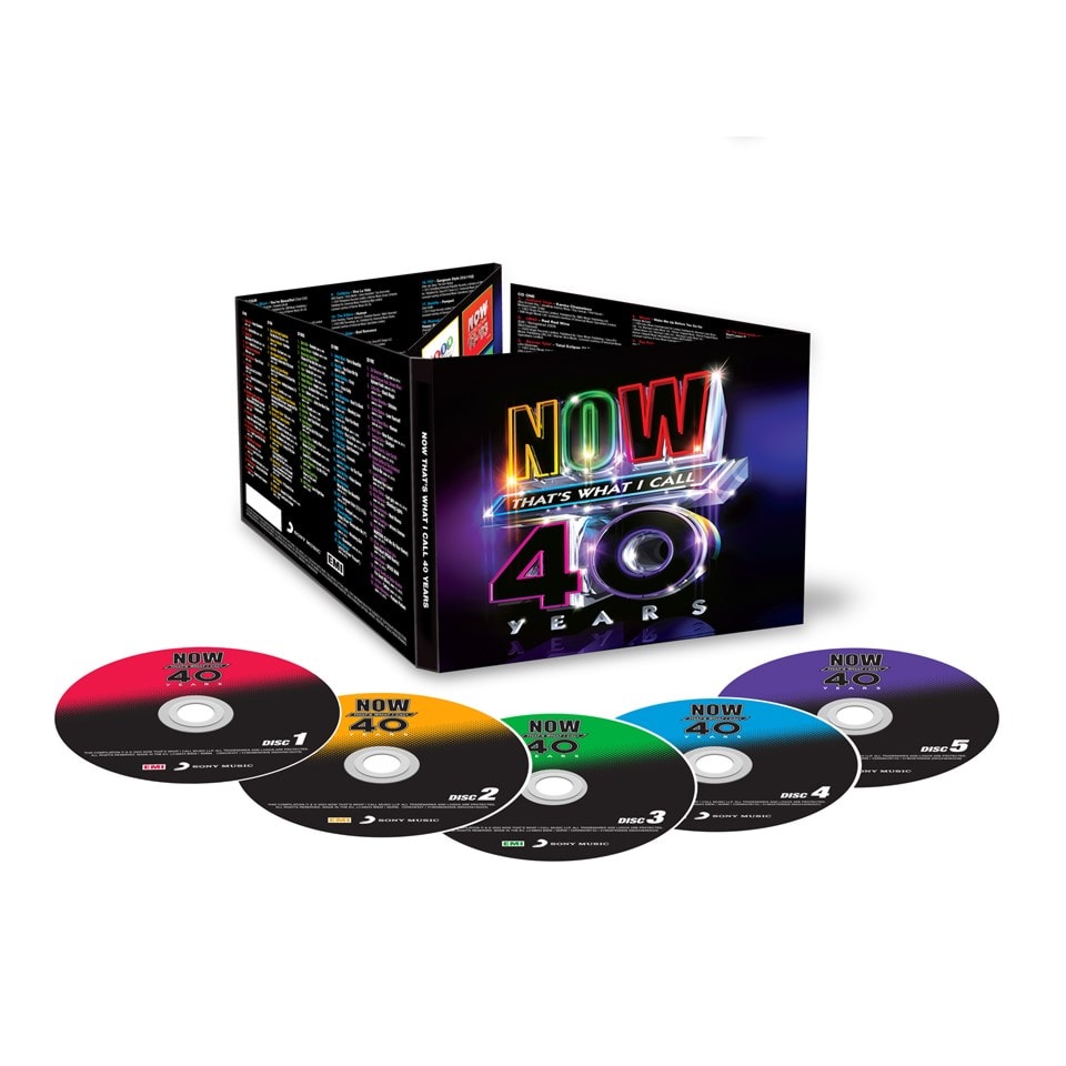 Now That's What I Call 40 Years | CD Album | Free shipping over £20 | HMV Store