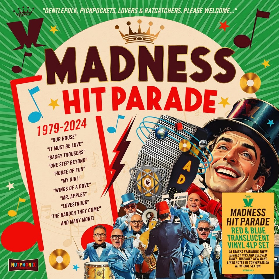 Madness | Hit Parade - Red & Blue 4LP | HMV Store